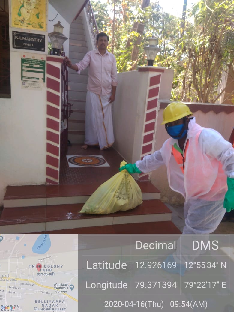 Gallery Corona Prevention Activities - Walajapet Municipality