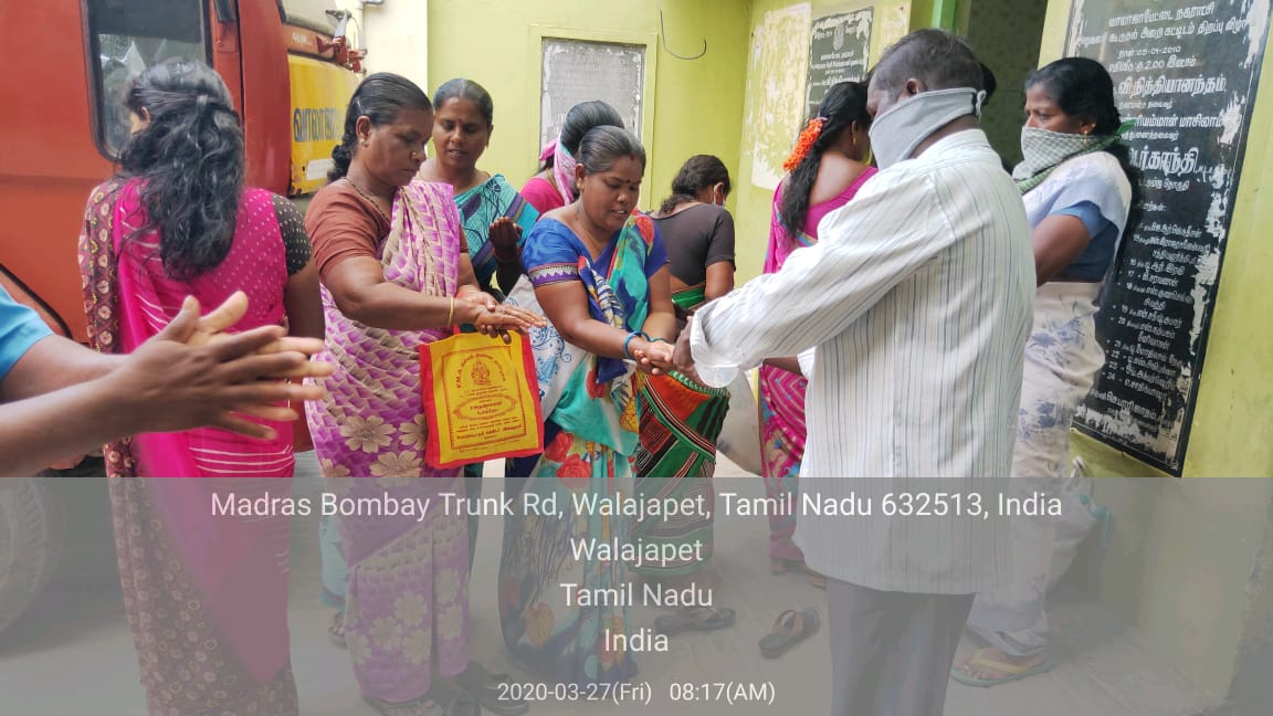 Gallery Corona Prevention Activities - Walajapet Municipality