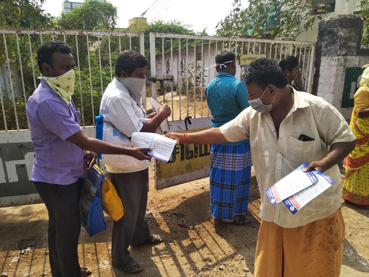 Gallery Corona Prevention Activities - Walajapet Municipality